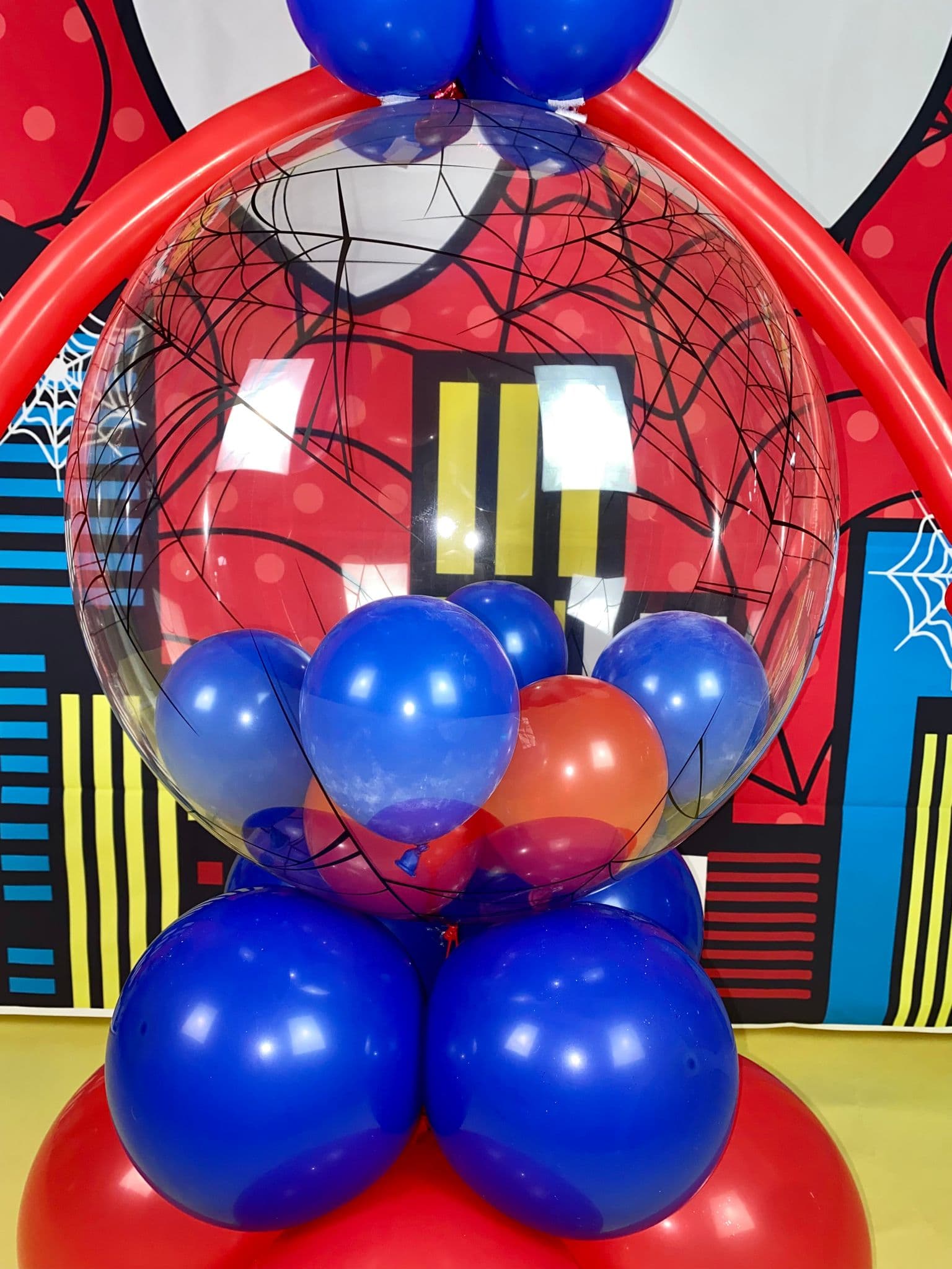 Spider-Man Balloon Body Stack
